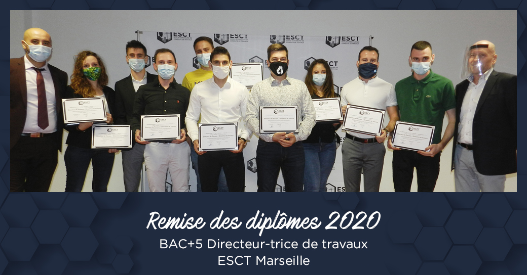 REMISE DES DIPLÔMES À L’ESCT MARSEILLE | ESCT